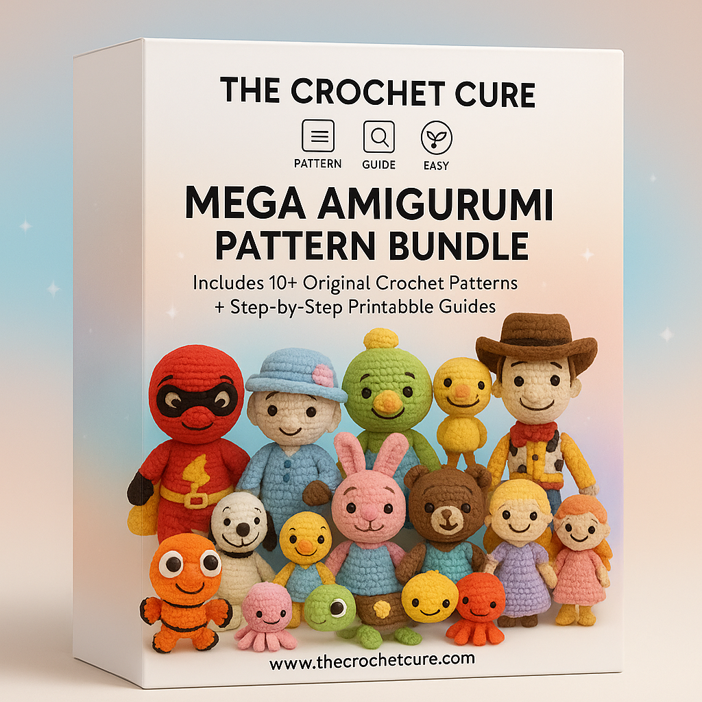 MEGA AMIGURUMI BUNDLE – Crochet Cure